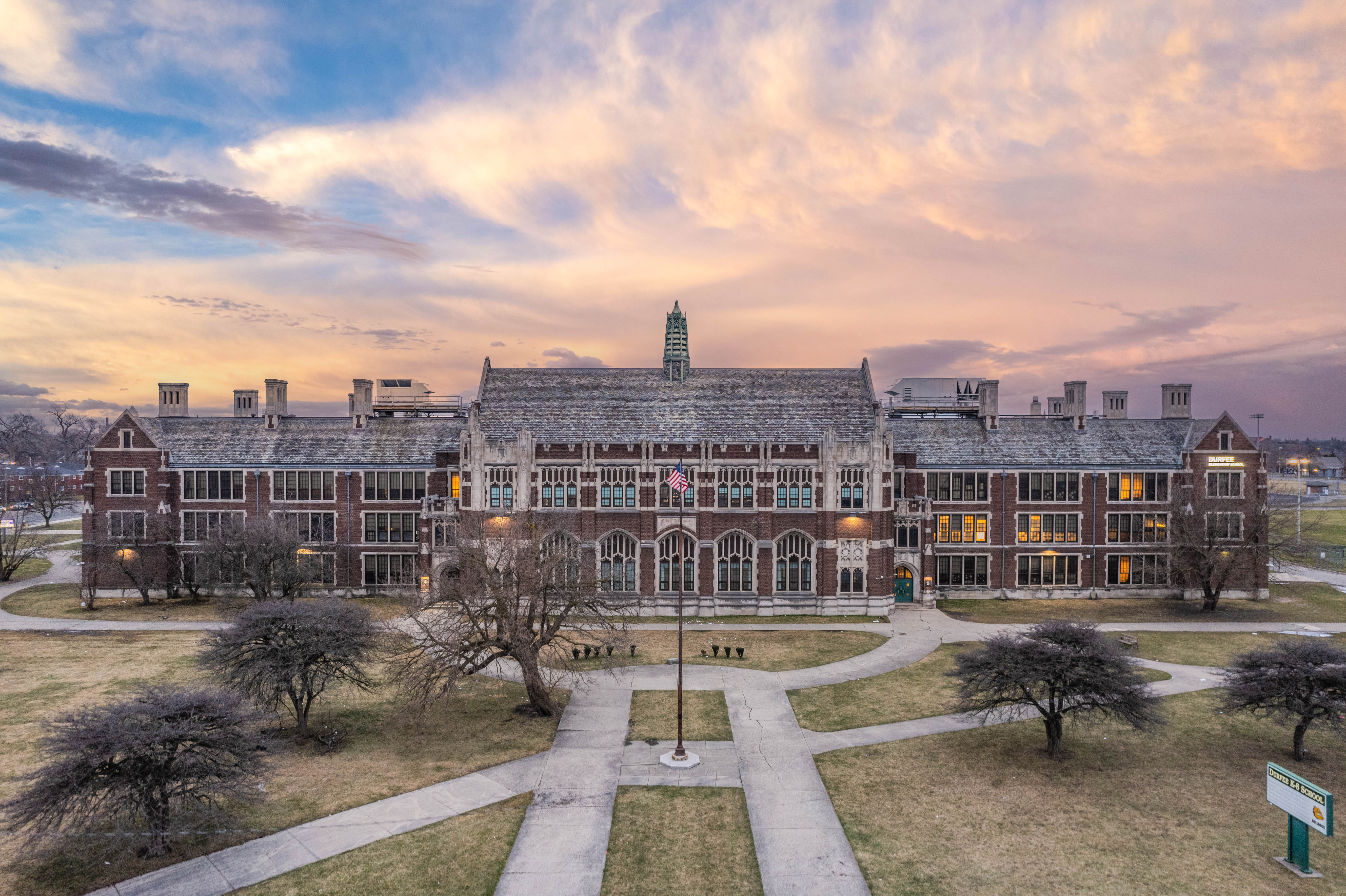 Durfee Elementary/Middle School - Detroit Architecture Photos & History