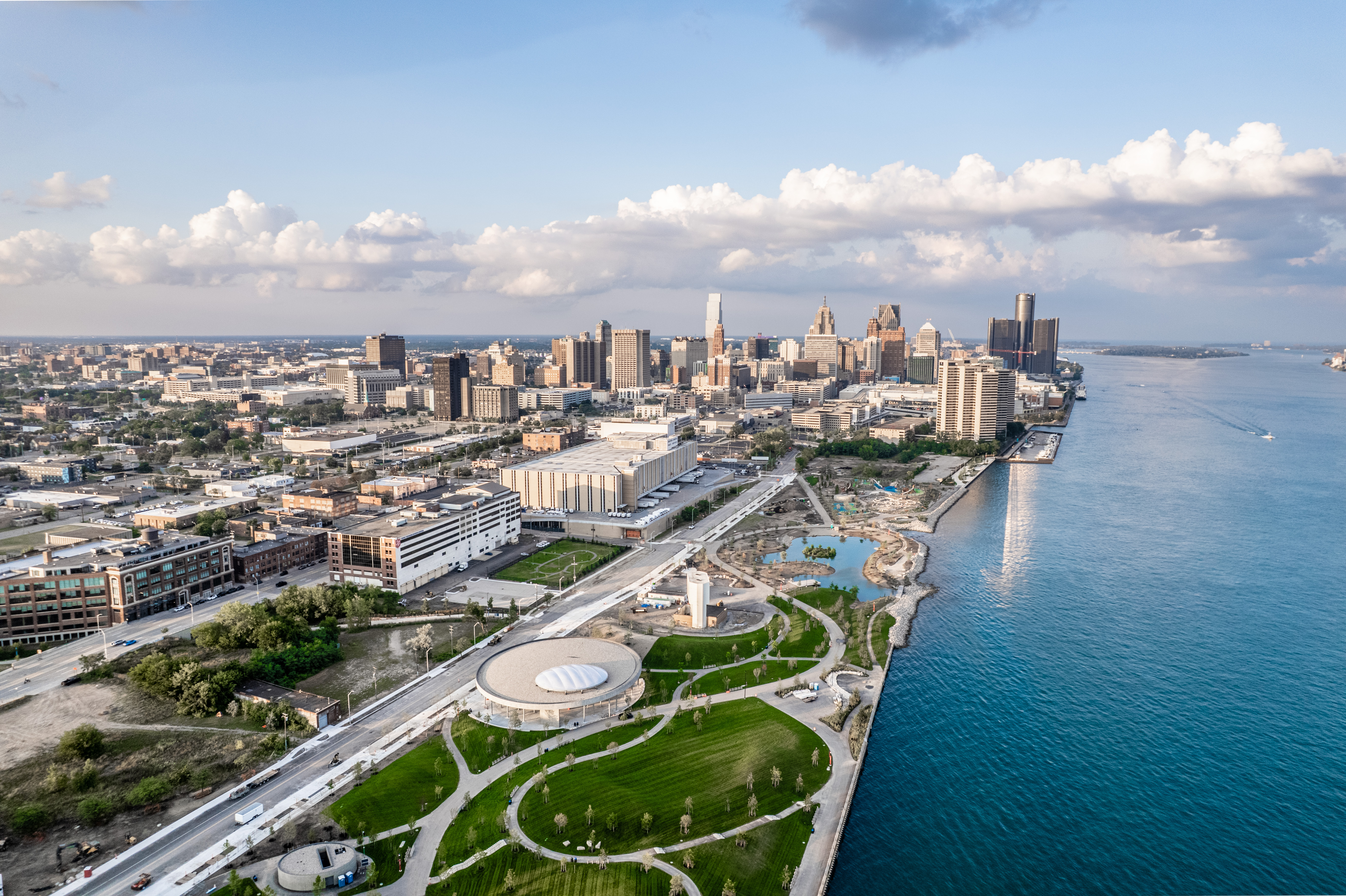 Ralph C. Wilson Jr. Centennial Park - Detroit Photography Architecture ...