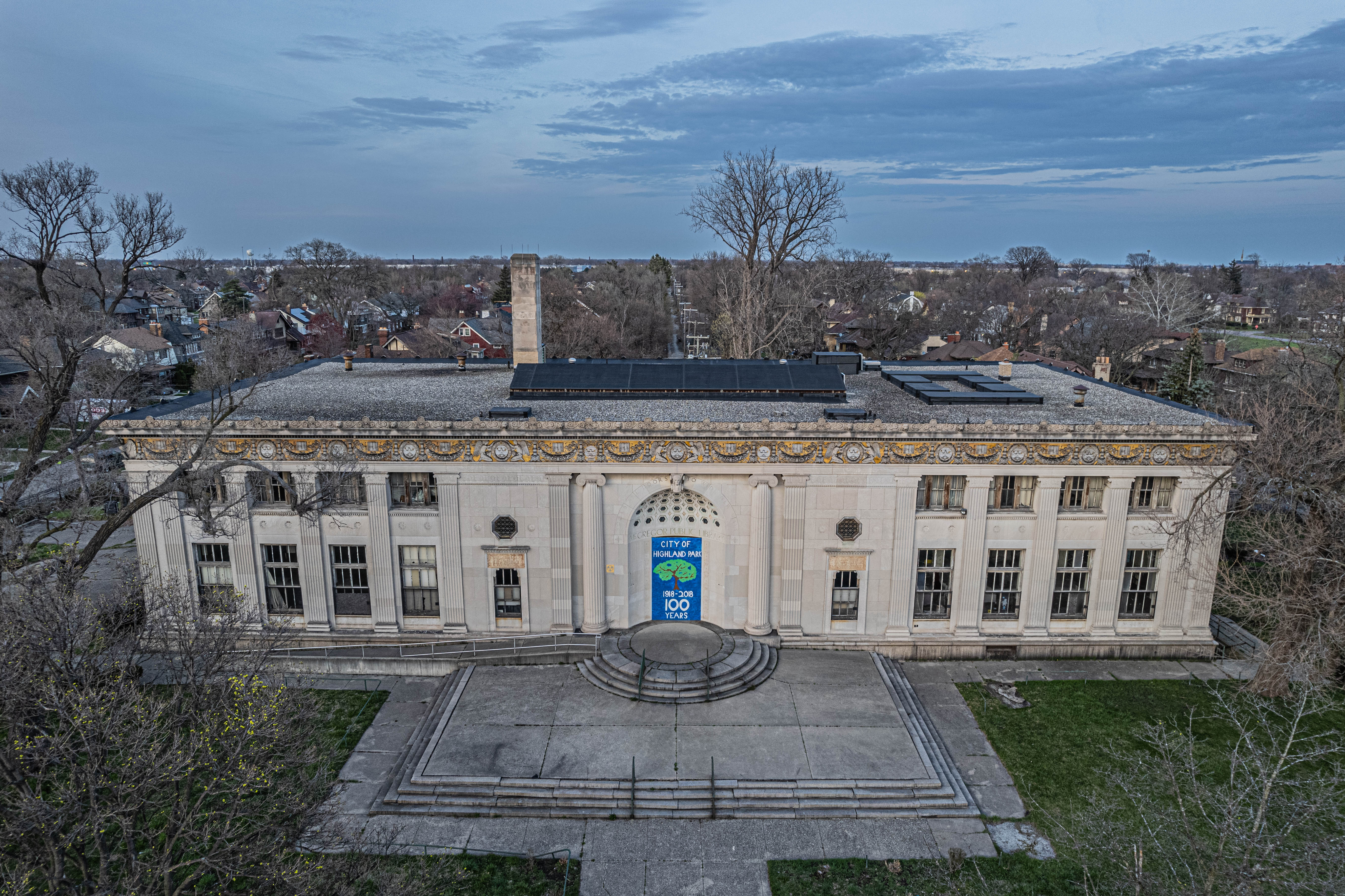 McGregor Public Library - Detroit Architecture Photos & History