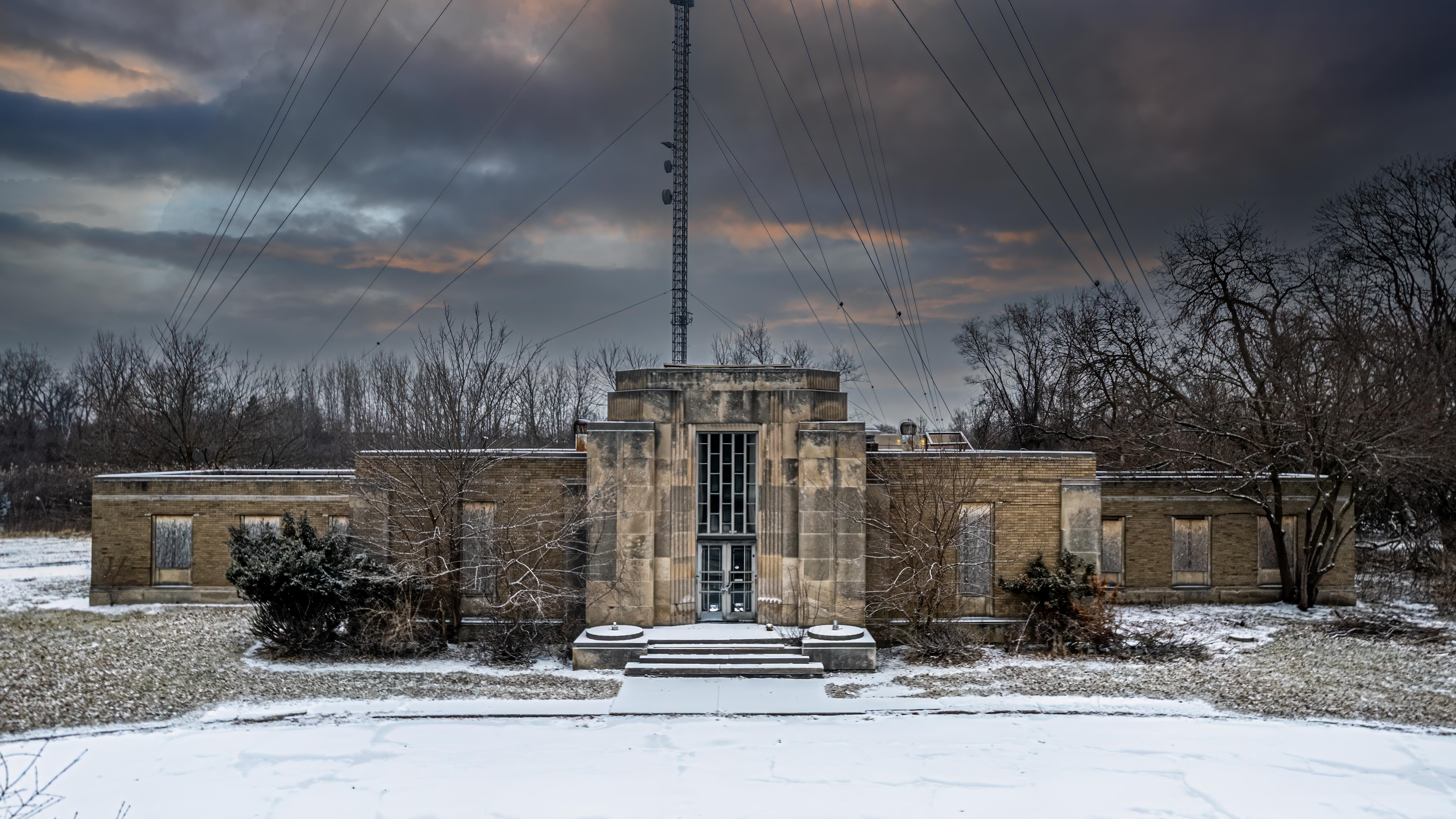 WWJ transmitter building - Detroit Architecture Photos & History