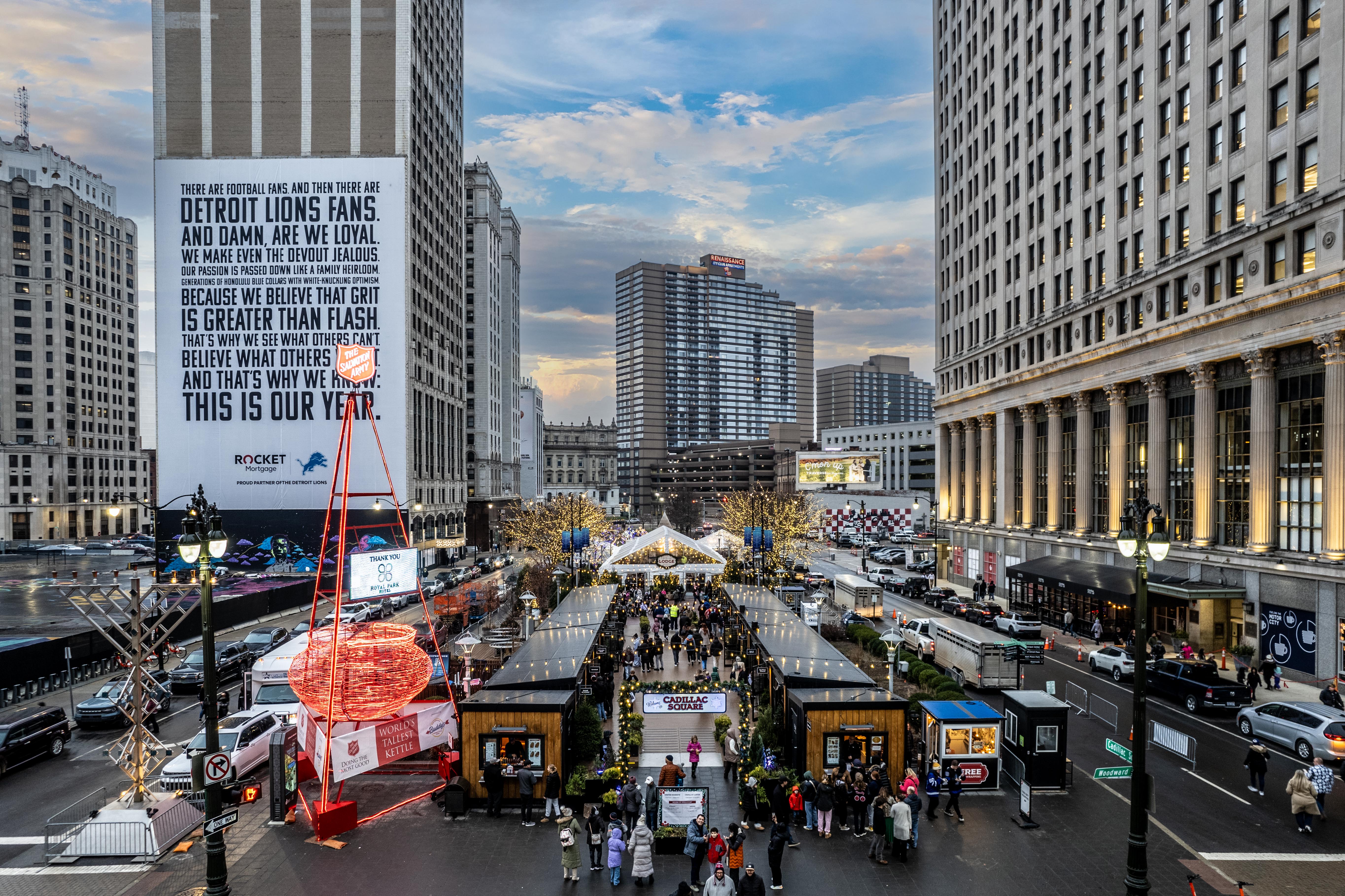 Cadillac Square Park - Detroit Architecture Photos & History
