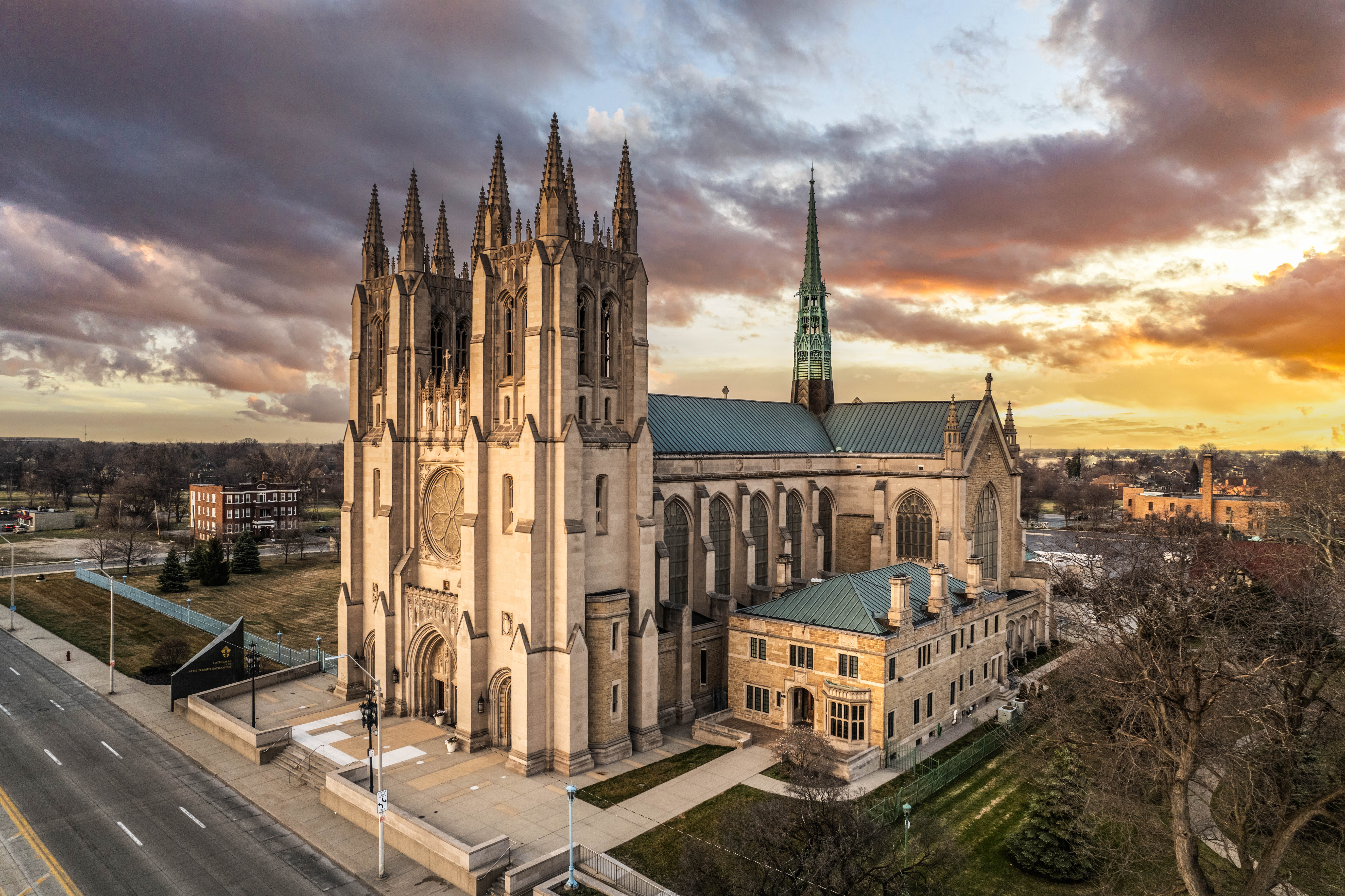 Cathedral of the Most Blessed Sacrament - Detroit Architecture Photos ...