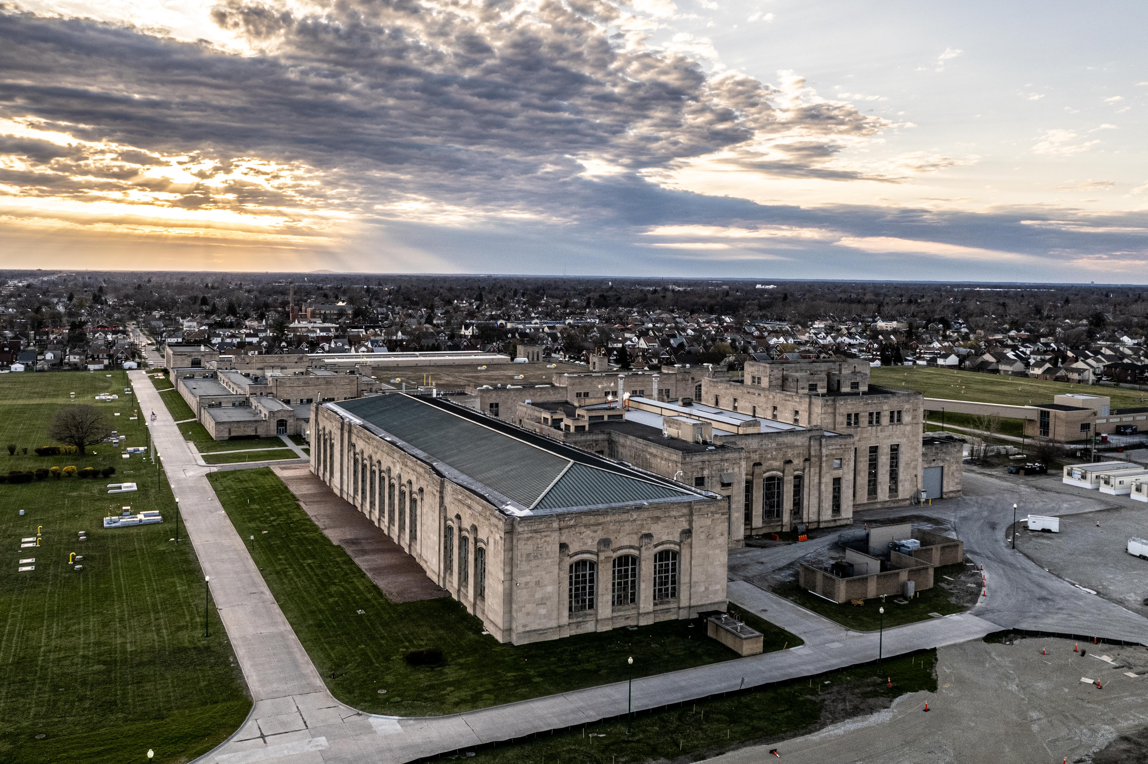 Springwells Water Treatment Plant - Detroit Architecture Photos & History