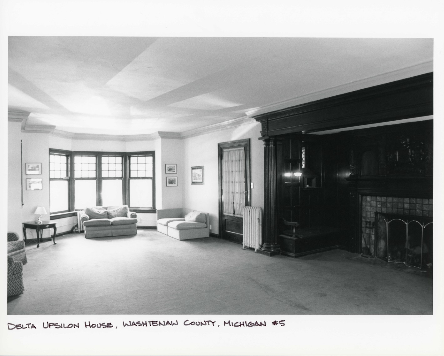 Delta Upsilon Fraternity House - Detroit Architecture Photos & History